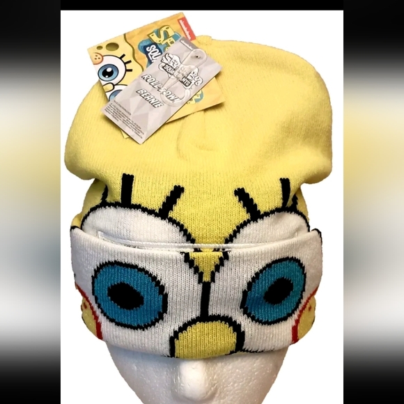 Nickelodeon | Accessories | Spongebob Squarepants Winter Knit Hat Cap ...